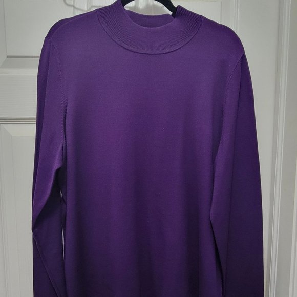 Pendleton | Sweaters | Pendleton Plus Purple Sweater | Poshmark